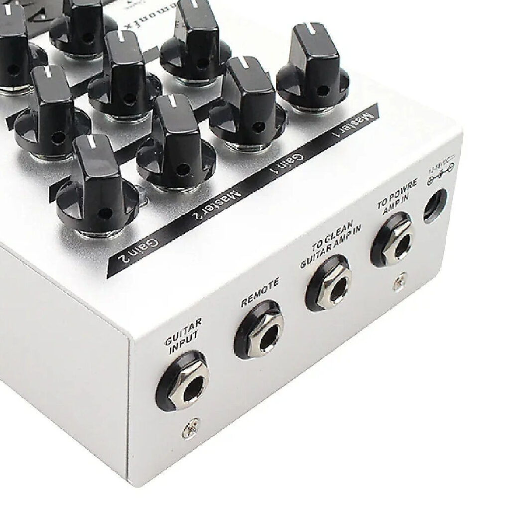 Demonfx DH4-2 Preamp and Overdrive Dual Channel with Deep and Presence ...