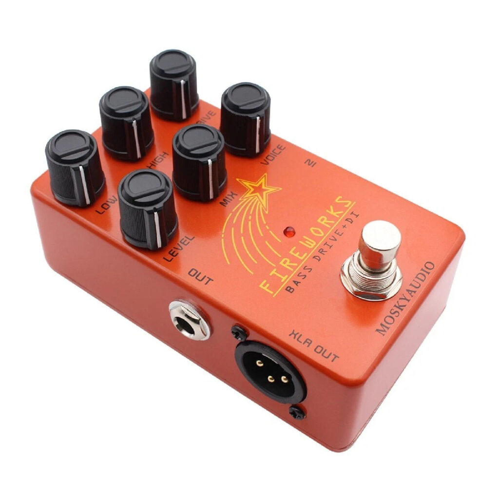 Mosky FIREWORKS Bass DRIVE DI FX Pedal Tube Amplifier Emulation Sound ...